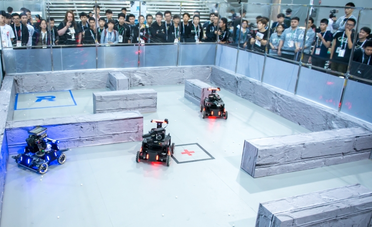 AI、自动化为硬核：DJI RoboMaster机器人挑战赛