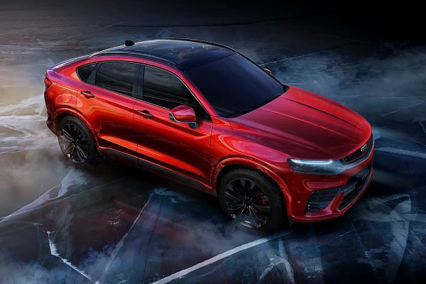 吉利发布FY11轿跑SUV预告图