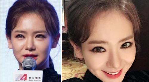 同样是嫁到韩国的女星,汤唯一点都没有变,她却变了好几次脸