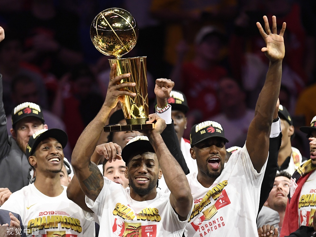 创造历史！猛龙4-2勇士夺NBA总冠军