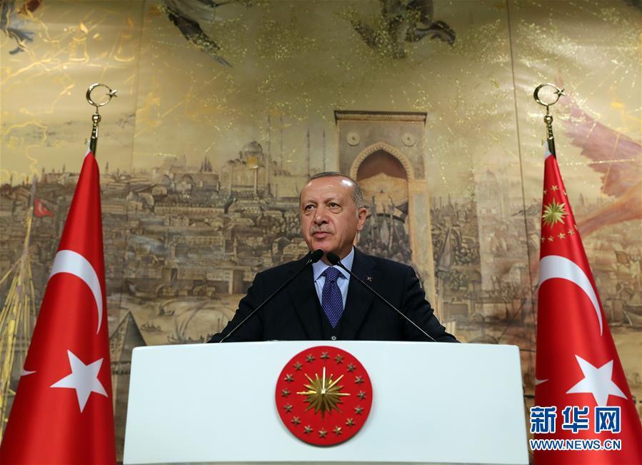 土耳其总统呼吁俄罗斯停止支持叙利亚政府军